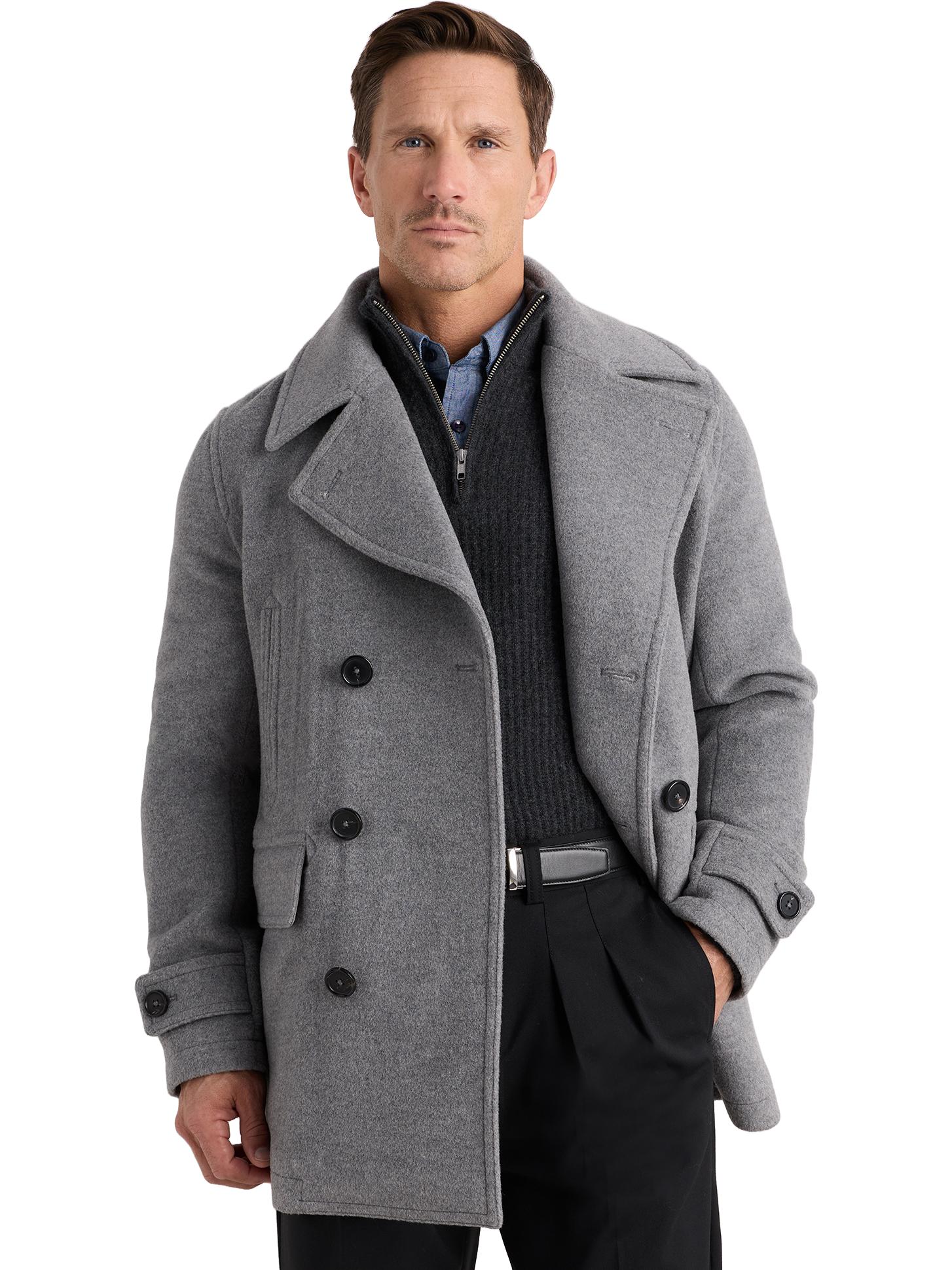 QUINCE QUINCE Wool Cashmere Peacoat